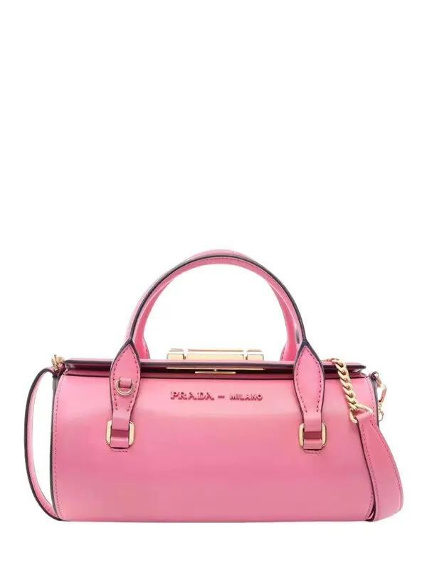 Prada Sybil Leather Handbag - Pink
