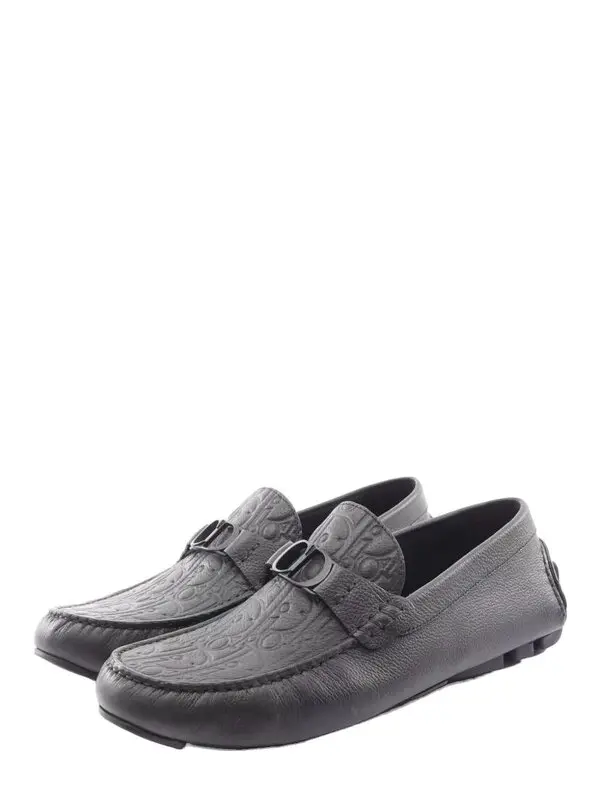 Dior Odeon Cd Loafers - Black