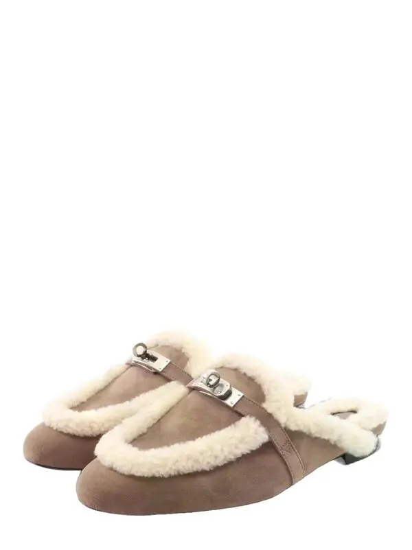 Hermès 2020s Oz Kelly Flat Mules - Brown