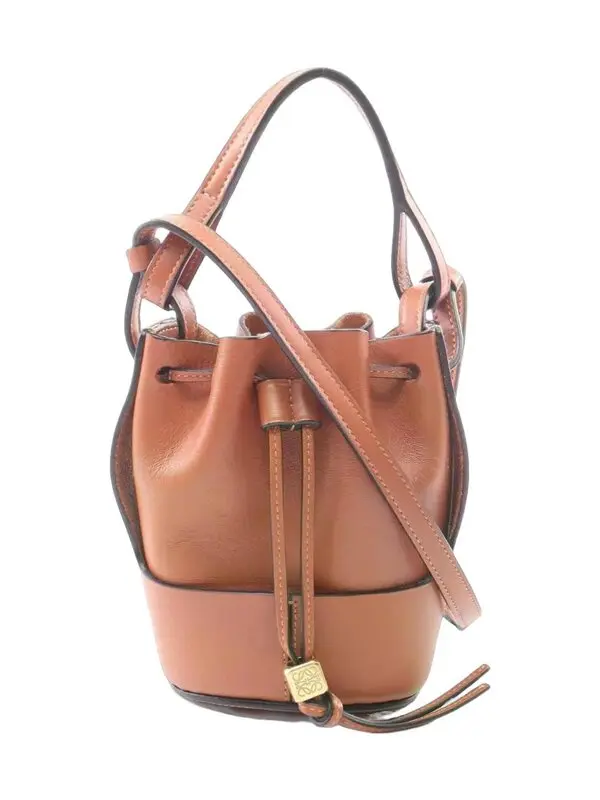Loewe Nano Balloon Bucket Bag - Brown