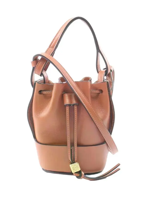 Loewe Nano Balloon Bucket Bag - Brown