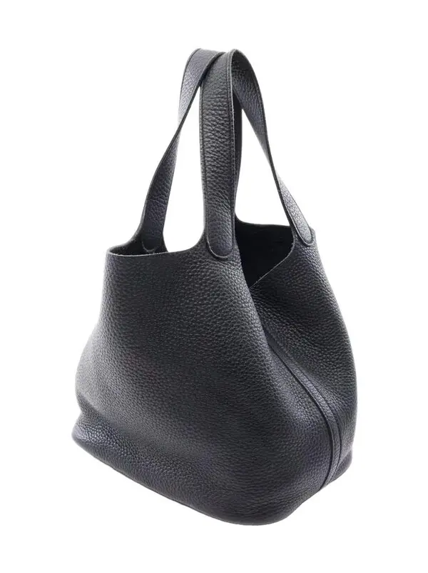 Hermès 2016 Mm Picotin Lock Tote Bag - Black