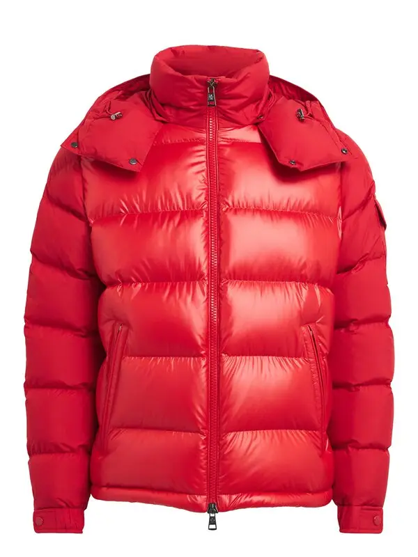 Moncler Maya Down Puffer Jacket - Red