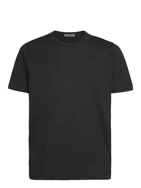 Corneliani Cotton T-shirt - Black