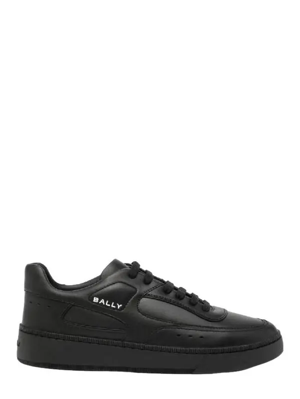 Bally Lace-up Paneled Sneakers - Black