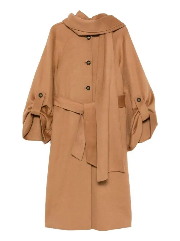 Zimmermann Valiant Wool Blend Coat - Beige