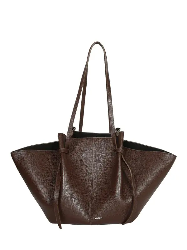 Yuzefi Dual-handle Shoulder Bag - Brown