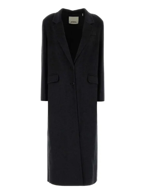 Isabel Marant Étoile Tailored Trench Coat - Anthracite