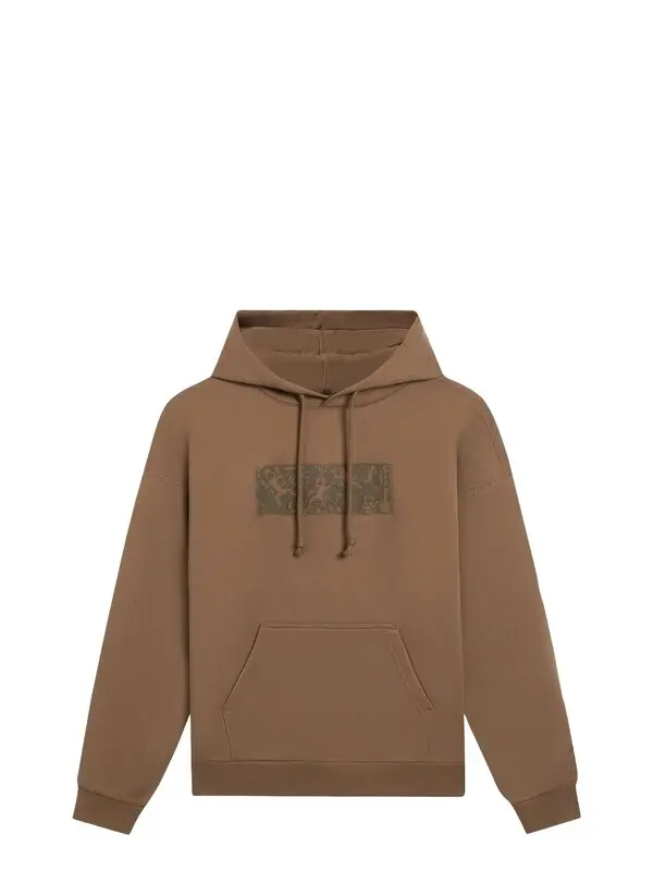 LI-NING Art Graphic Hoodie - Brown