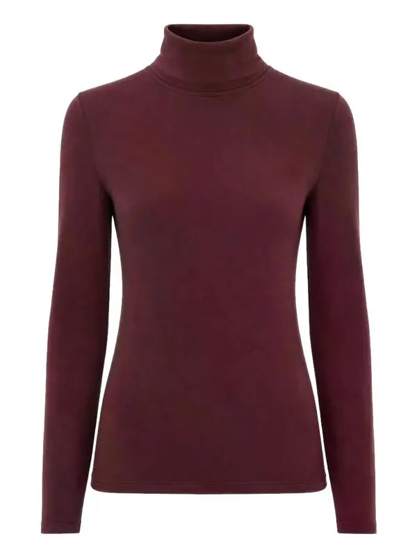 TOCCIN Alma Fine-knit Roll Neck Sweater - Red