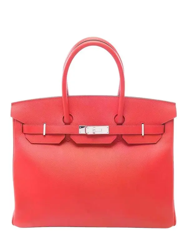 Hermès Birkin 35 Epsom Handbag - Red