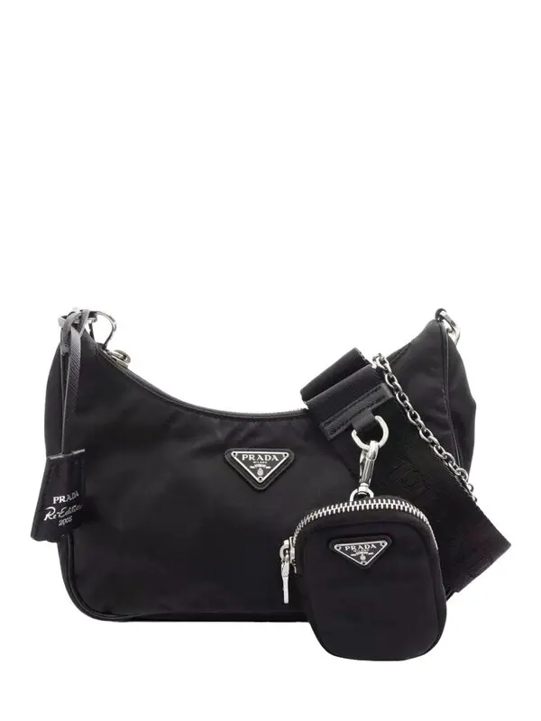 Prada Re-edition 2005 Shoulder Bag - Black