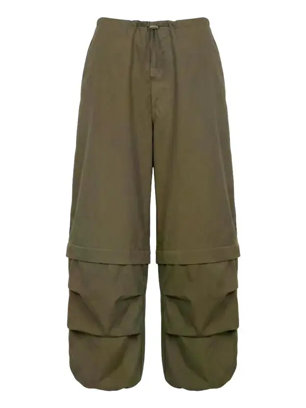 AGOLDE Coulson Panelled Track Pants - Green