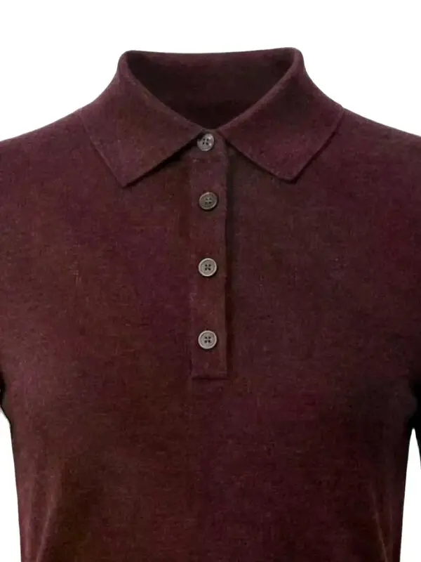 TOCCIN Rue' Short-sleeve Polo Shirt - Red