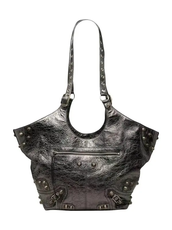 Balenciaga Le Cagole Carry All Tote Bag - Grey