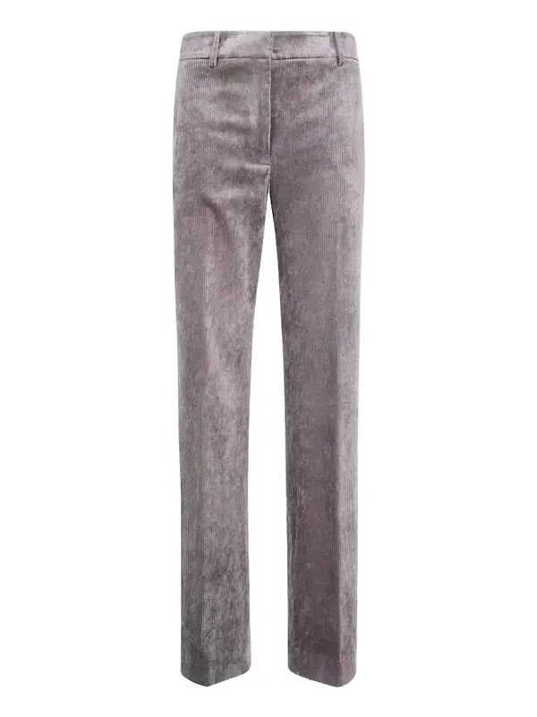 Antonelli Firenze Corduroy Straight-leg Trousers - Brown