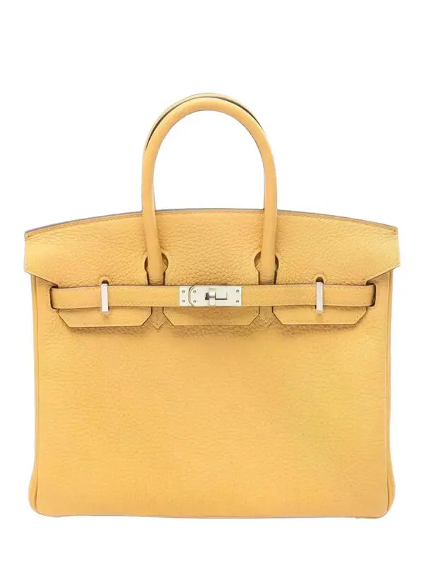 Hermès 2026 25 Birkin Tote Bag - Orange