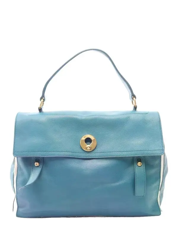 Saint Laurent Muse Two Tote Bag - Blue