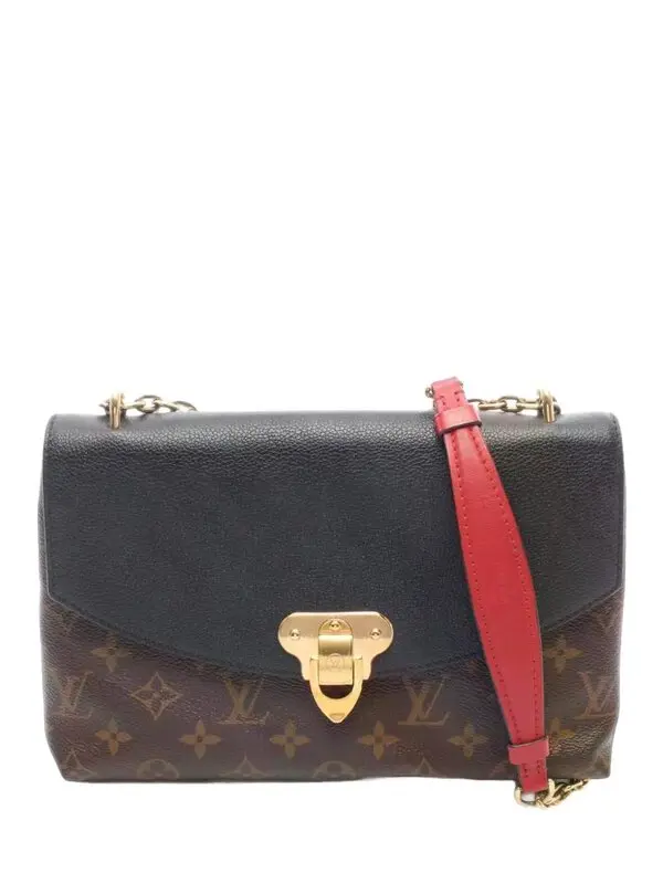 LOUIS VUITTON Monogram Chain Shoulder Bag - Brown