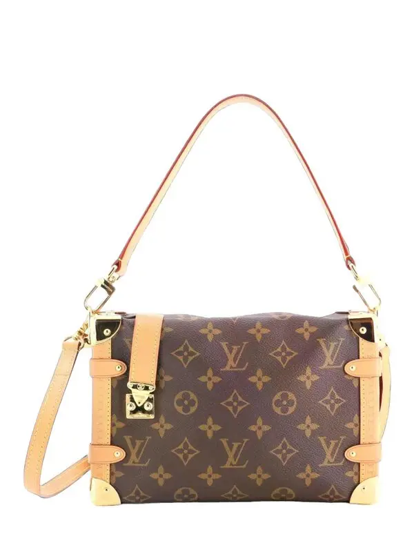 LOUIS VUITTON Monogram Canvas Mm Satchel - Brown