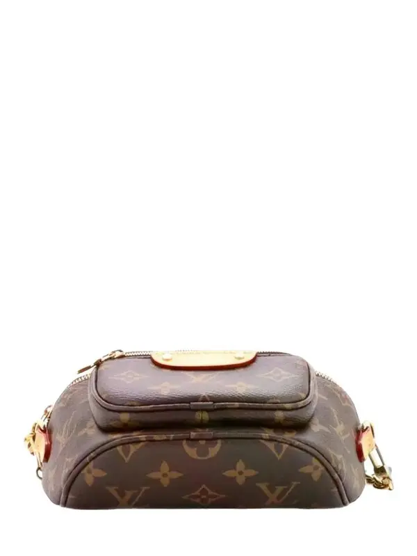 LOUIS VUITTON Monogram Canvas Mini Bum Bag - Brown