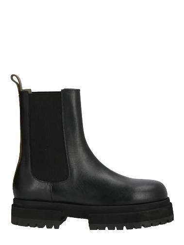 MARIA LUCA Calfskin Ankle Boots - Black