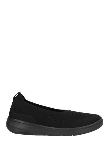 Fitflop Textile Fiber Ballet Flats - Black