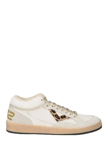 4B12 Light Leather Sneakers - Grey