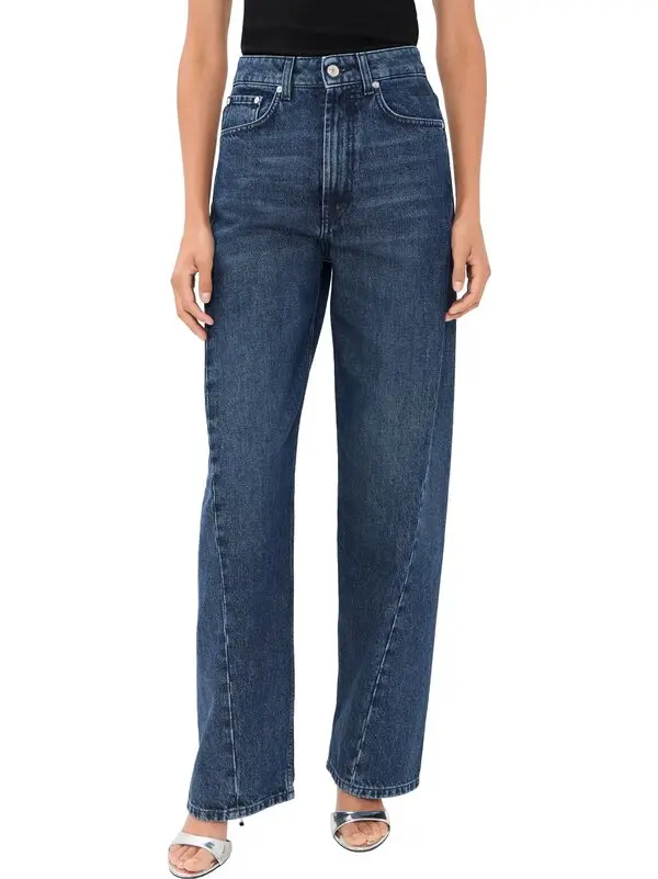 MSGM Relaxed Denim Jeans - Blue