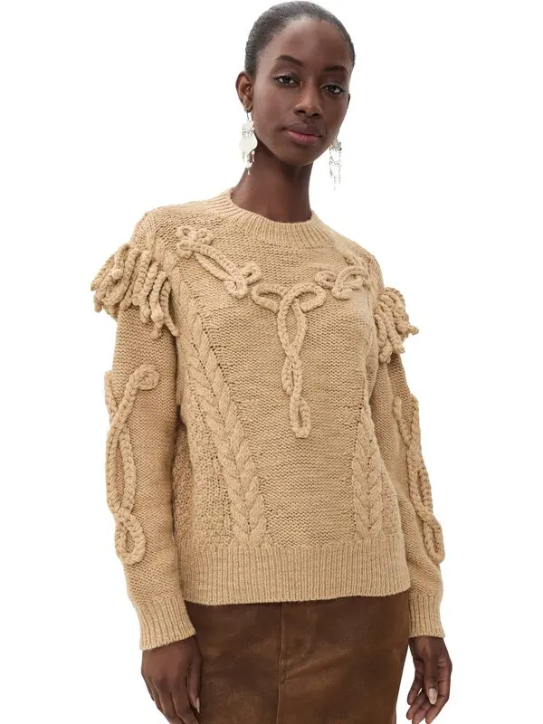 Isabel Marant Étoile Katria Sweater - Camel