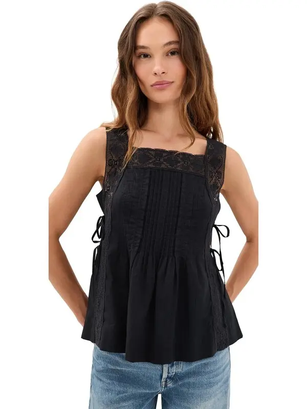 Madewell Sophie Top - Jet Black