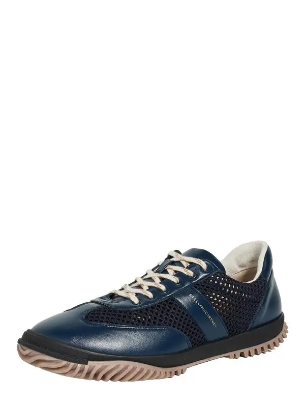 Stella McCartney Eco Outsole Eco Alter Mat And Mesh Sneakers - Navy
