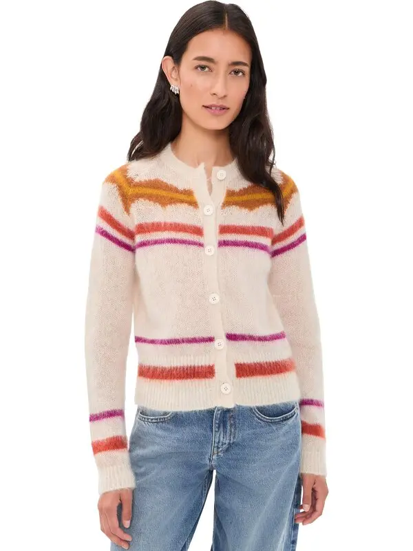 Isabel Marant Étoile Molly Mohair Cardigan - Ecru