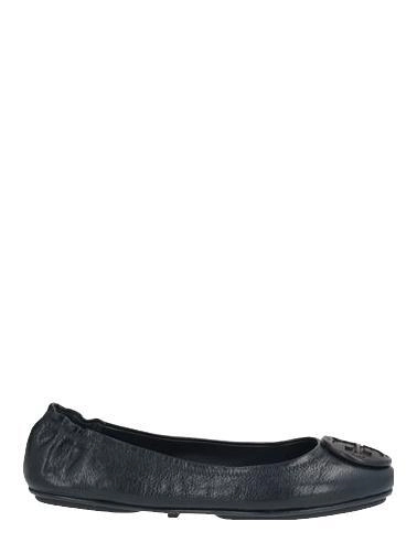 Tory Burch Goat Skin Ballet Flats - Navy
