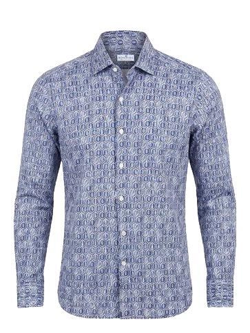 SONRISA Shirt Size Cotton - Blue