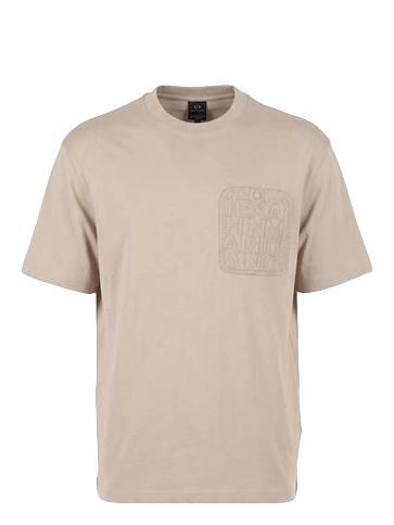 Armani Exchange T-shirt Size Cotton - Beige