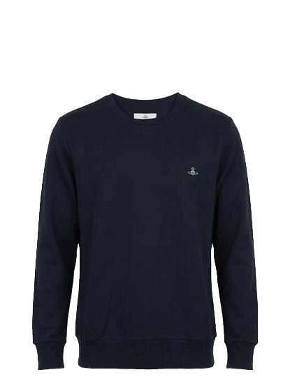VIVIENNE WESTWOOD Cotton Sweatshirt - Navy
