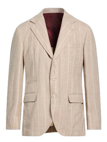 Brunello Cucinelli Blazer Size Alpaca Wool, Wool, Polyester - Beige