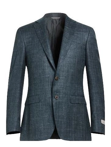 Canali Blazer Size Cashmere, Silk, Linen - Deep Teal