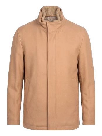 Herno Wool Blend Coat - Camel