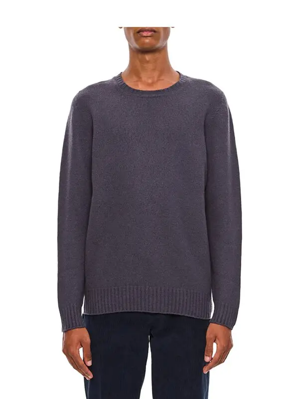 DRUMOHR Long Sleeve Crewneck Jumper - Black