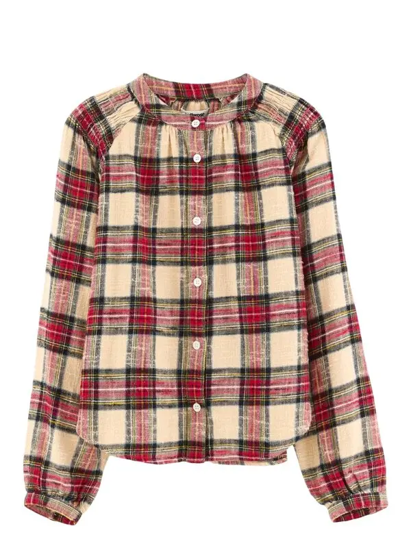 BELLEROSE Plaid Button-up Shirt - Multicolor