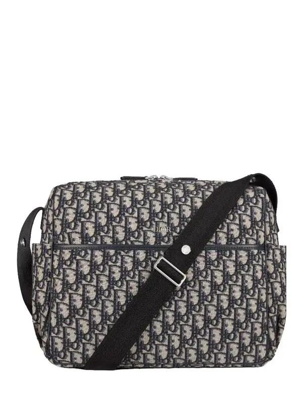 Dior Oblique Jacquard Changing Bag - Blue