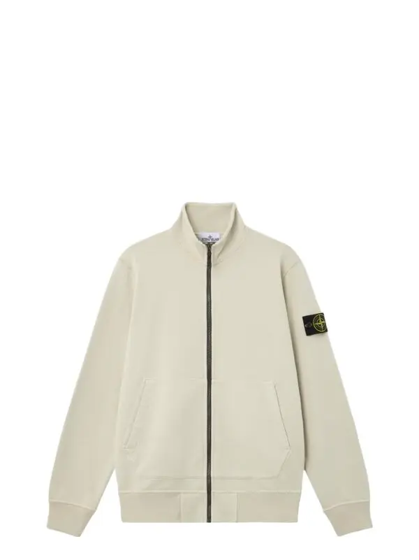 Stone Island Regular-fit Track Jacket With Pockets - Sand