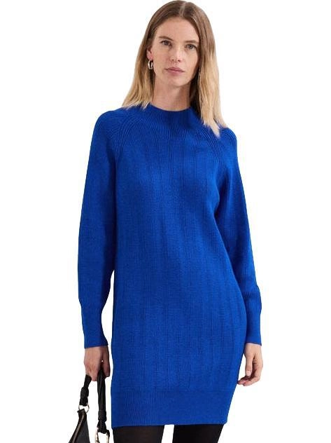PHASE EIGHT Eleana Textured Sweater Dress - Blue