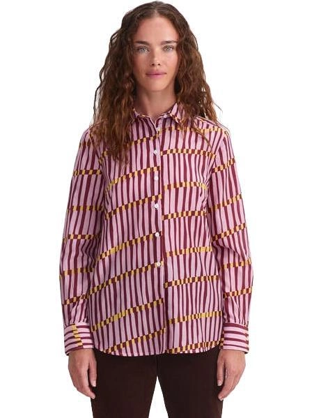 SPORTSCRAFT Rani Cotton Silk Printed Shirt - Sunset