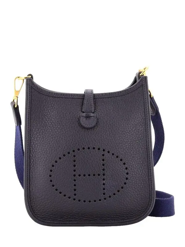 Hermès Evelyne Bag Gen Iii Clemence Tpm - Black