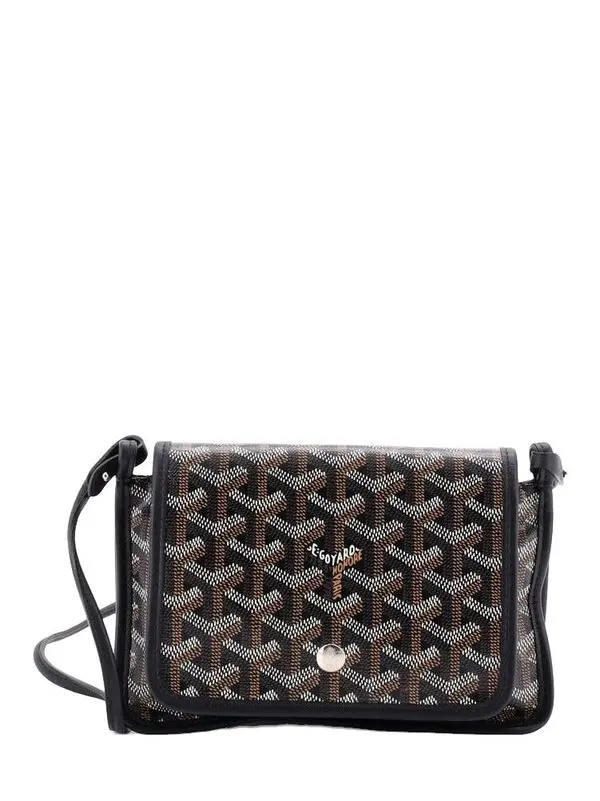 Goyard Plumet Clutch Wallet Coated Canvas - Black