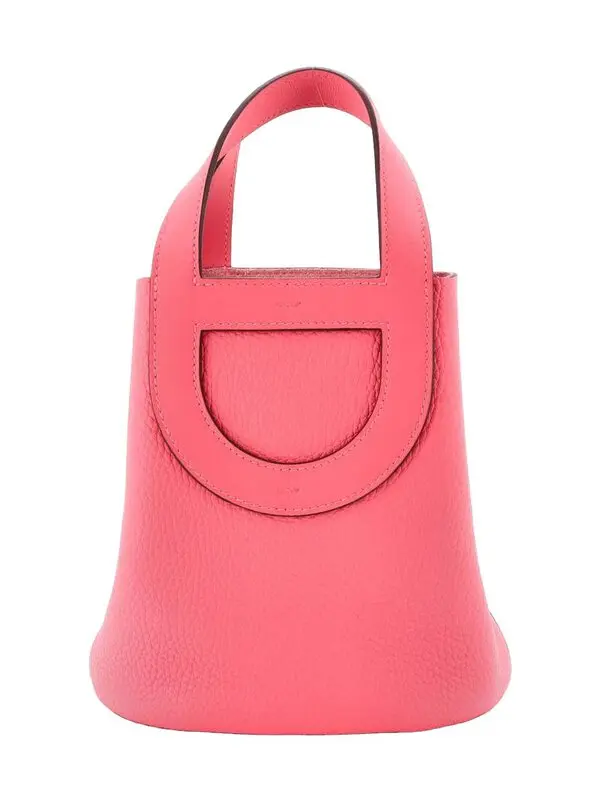 Hermès In-the-loop Bag Clemence With Swift 18 - Pink