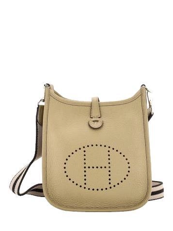 Hermès Evelyne Bag Gen Iii Clemence Tpm - Beige